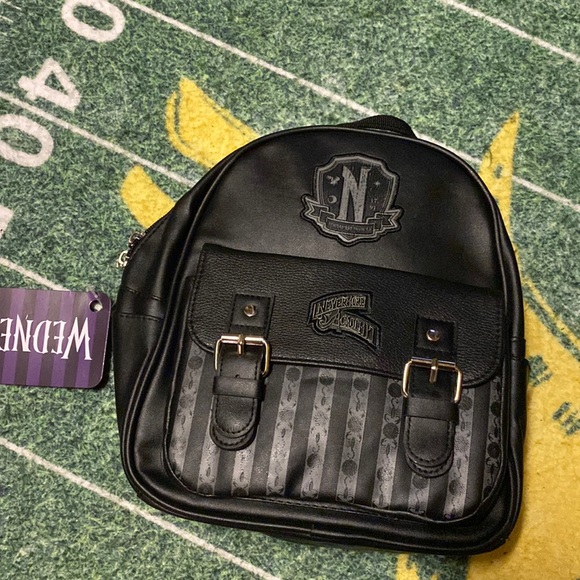 Loungefly | Bags | Wednesday Addams Netflix Loungefly Like Mini Bag ...